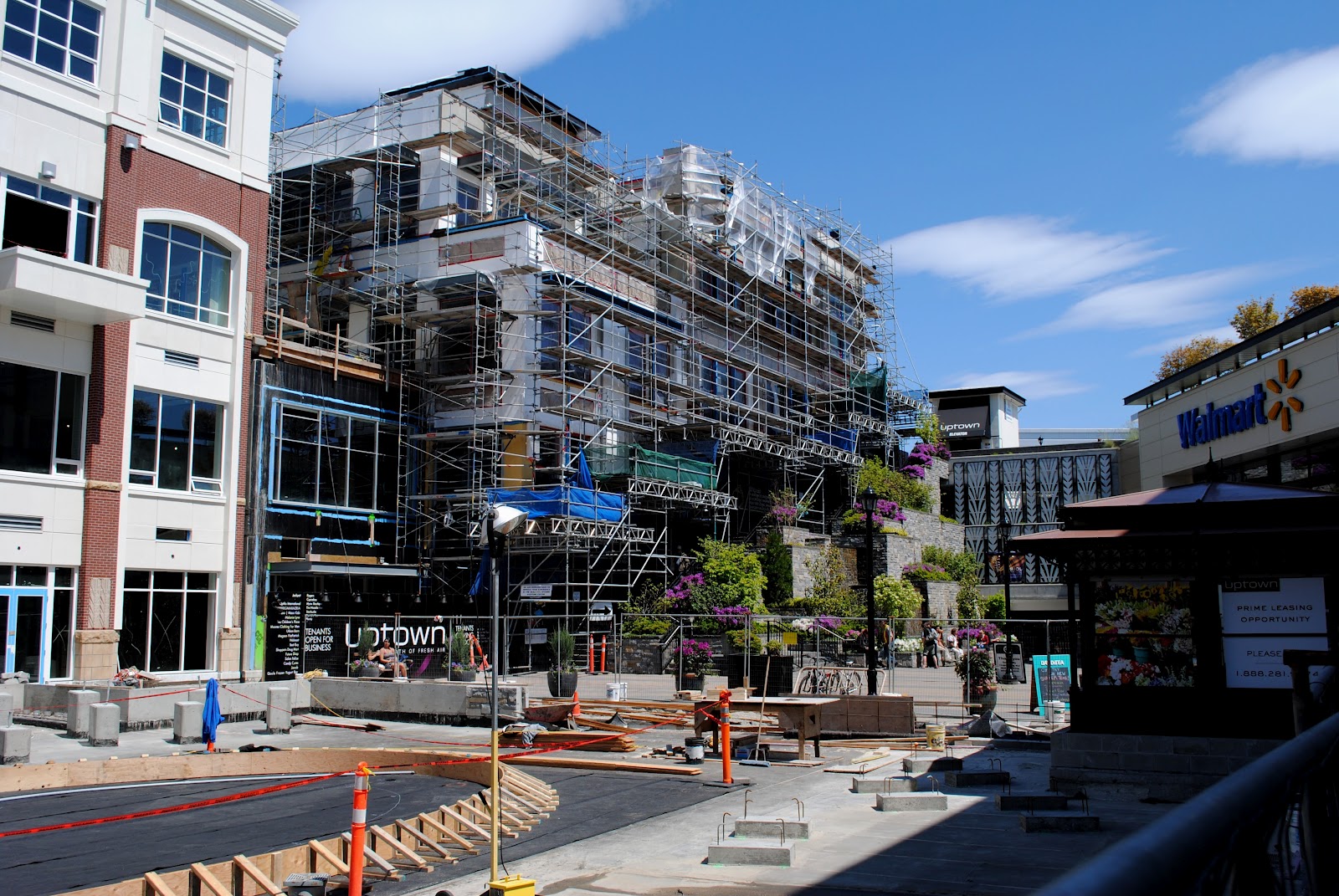 Victoria Vision: Uptown Boulevard Construction May 2012