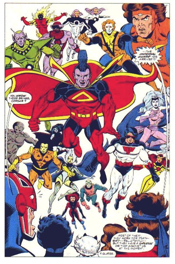 Seduced by the New...: Marvel Universe: Imperial Guard