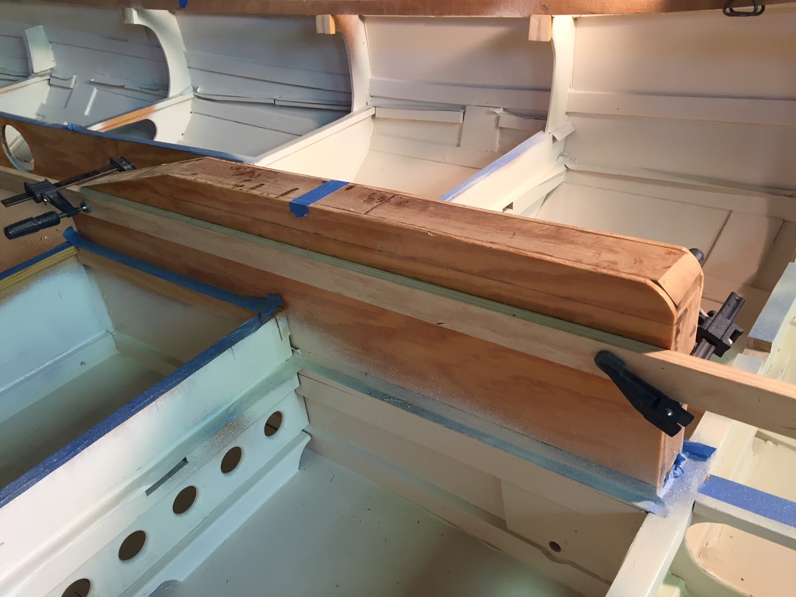 Gardens of Fenwick: Centerboard Case Rebuild