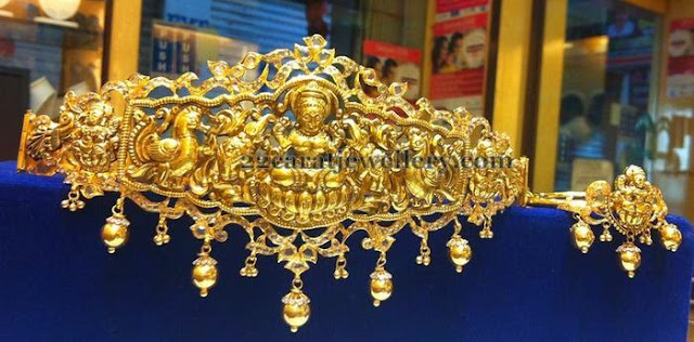 10 Different Patterned Vaddanam Designs - Jewellery Designs