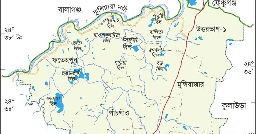 Bangladesh Map All: Rajnagar Map