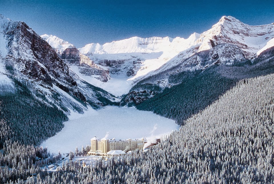Pinceladas Actuales: Lago Louise, Paraiso en Canada