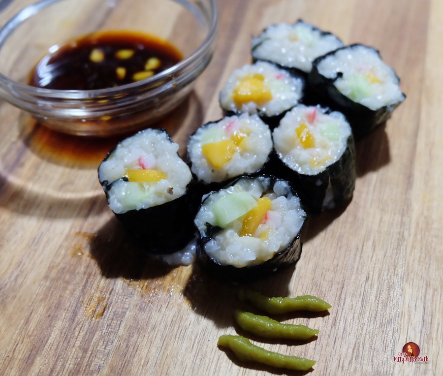 Product Review: Sunnywood Harvester's Rice + Crab Maki Recipe | Dear ...