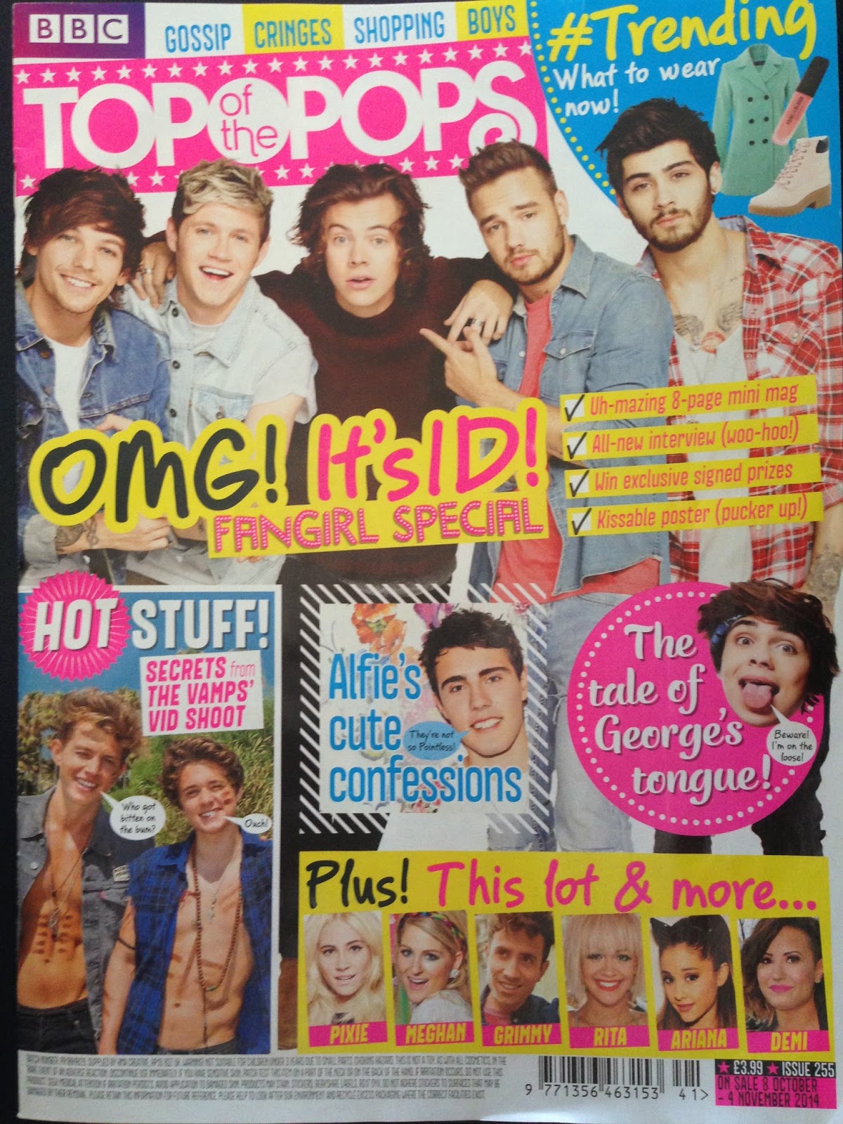 Georgia Jones AS Media: Pop music magazine analysis- Top of the Pops