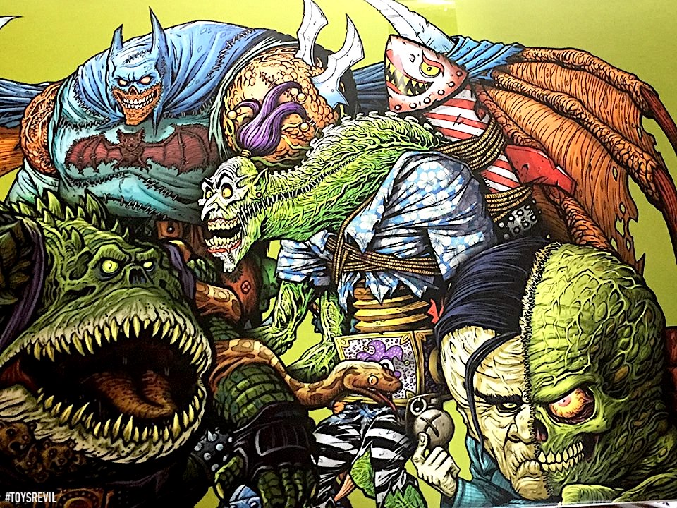 James Groman Takes on Batman & his Rogues Gallery for DC Artists Alley!
