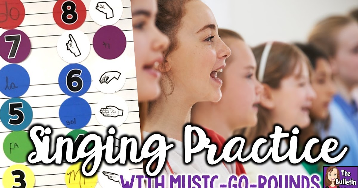 Mrs. King's Music Class: Singing Practice with Music-Go-Rounds