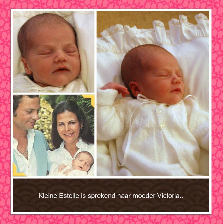 Welkom op Loekje 19: Eerste foto's prinses Estelle.