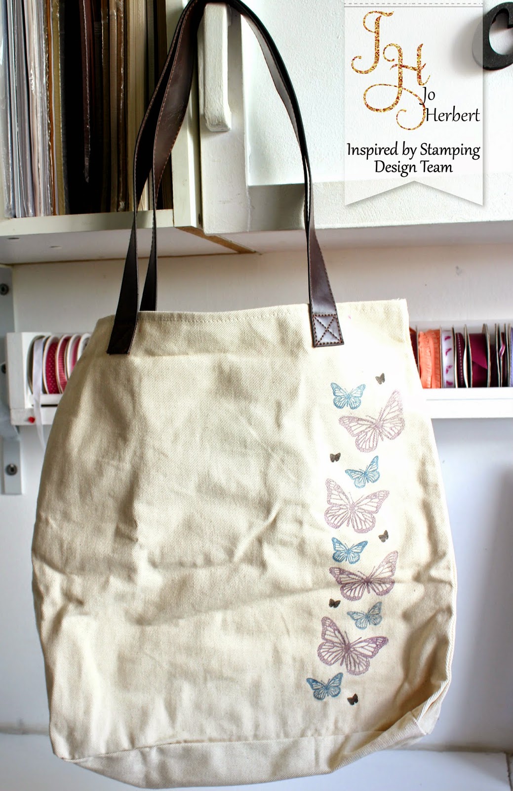 Show Me The Love: Inspired By Stamping - Shopping Bag