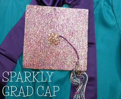 This That and Everyday Adventure: Sparkly Graduation Cap