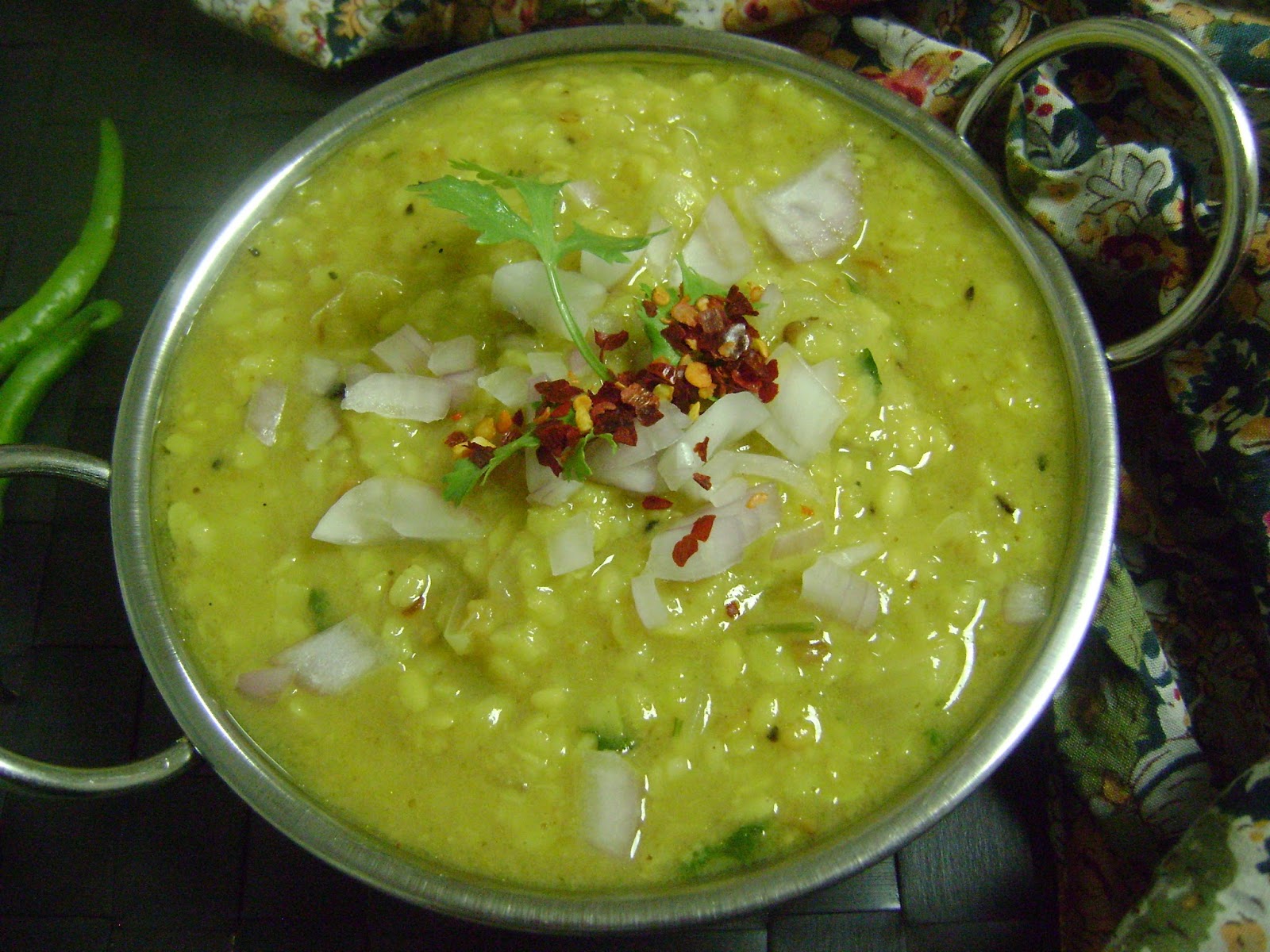 Bethica's Kitchen Flavours: Roasted Urad Dal Fry