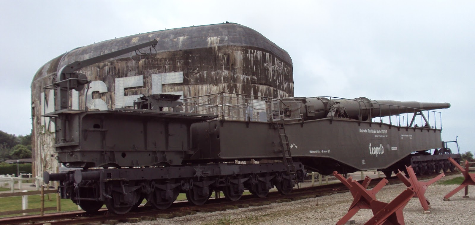 Northumbrian Gunner: Audinghen - Krupp 5 Rail Gun