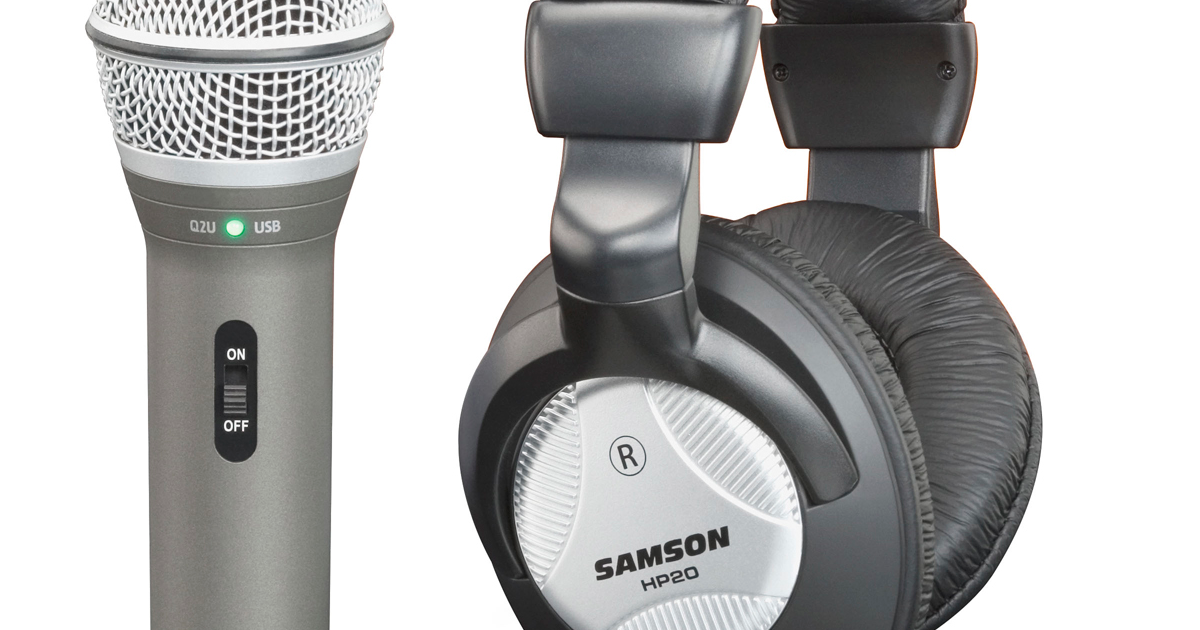 Q2U BK PACK MICROFONO SAMSON | CANAL AUDIOPRO