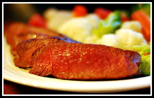 Sandra's Alaska Recipes: SANDRA'S VENISON CRACKED-BLACK STEAK