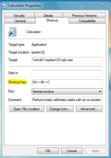 Assign Keyboard Shortcuts for Programs | Computer Tips and Tricks ...