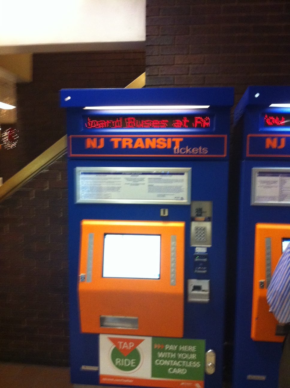 Enjoying the View.. One Day at a time: Take on the NJ transit ticket ...