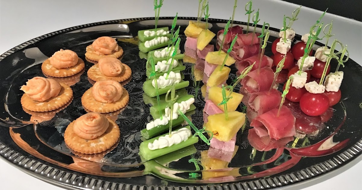 Mat i bestemors hage: Kanapèer