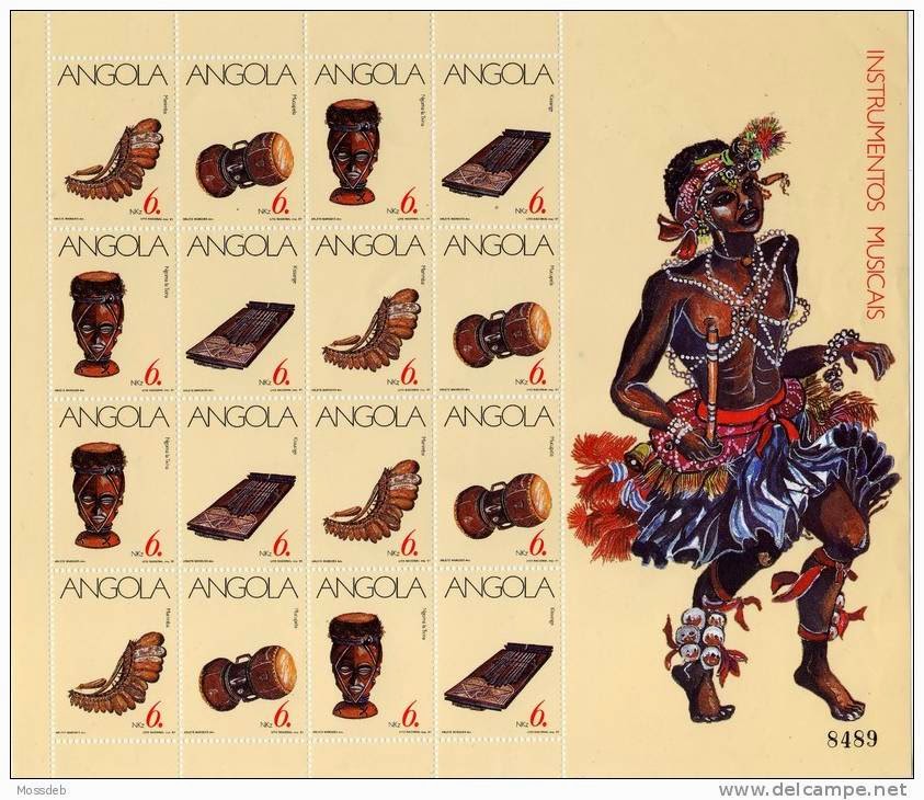 Ritmos de Angola : Instrumentos Musicais