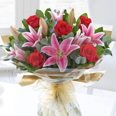 Sparkling Spring Posy - Maya Flowers- Flower Delivery Online In India