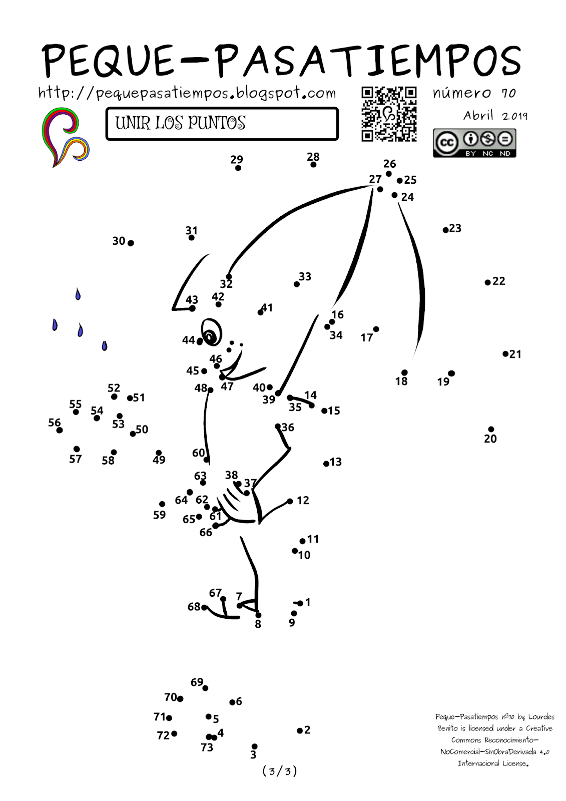 Peque-pasatiempos: NÚMEROS ANTERIORES