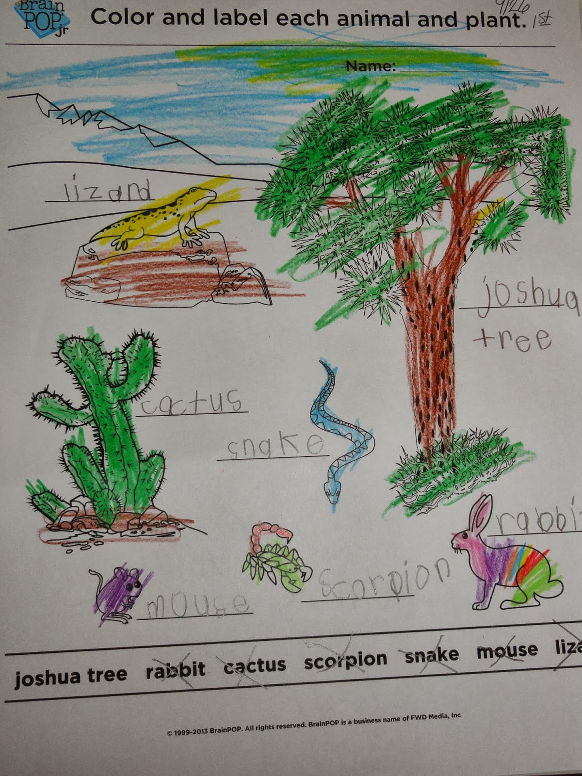 Domicile Lessons: Desert Habitat