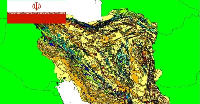 Download Shapefile Geological map of Iran - GIS For You