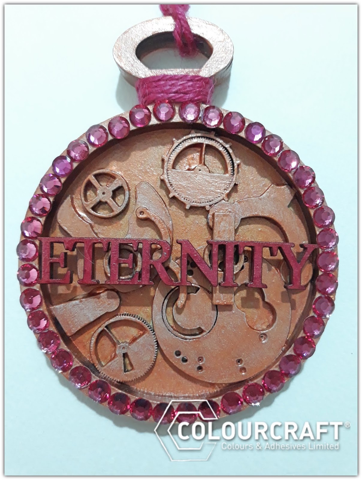 ColourCraft: MDF Eternity Pocket Watch with Suzi