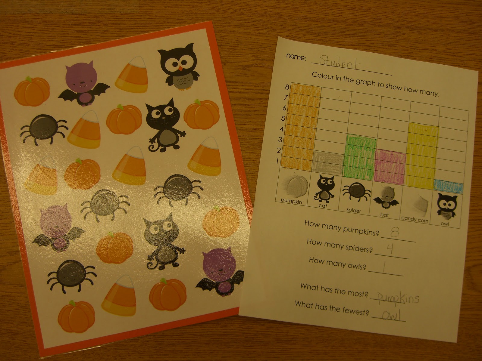 First Grade Garden: Math Stations - Set 2