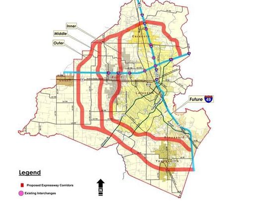 Lafayette Connector Comments: The I-49 Lafayette Western Bypass Option ...
