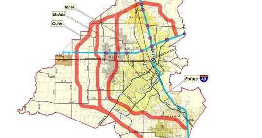 Lafayette Connector Comments: The I-49 Lafayette Western Bypass Option ...