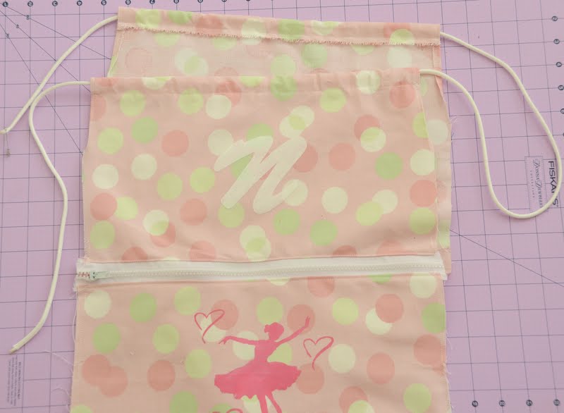 Made in Mommyland: Simple drawstring backpack tutorial