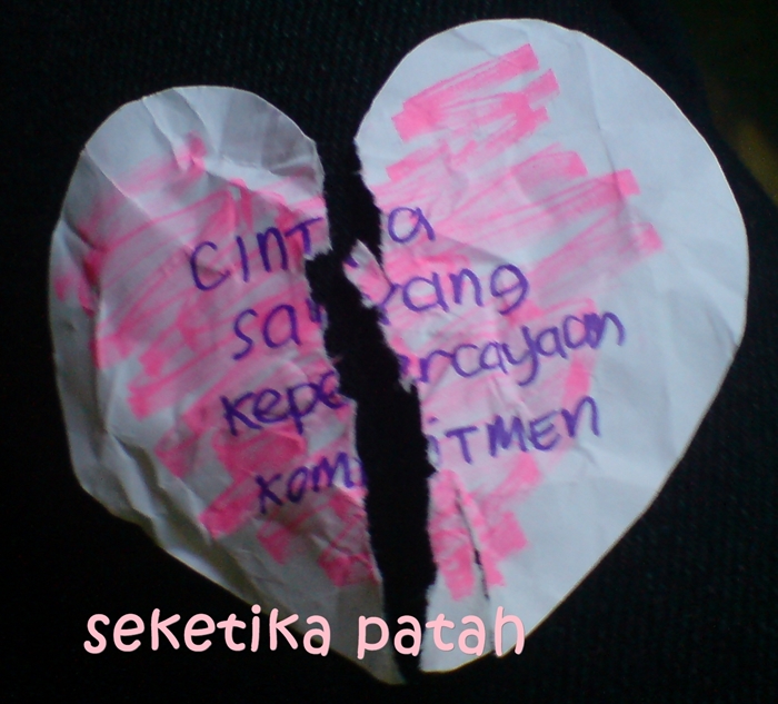I'm not perfect. Not to be.: Sakit Hati / Patah Hati / Broken Heart