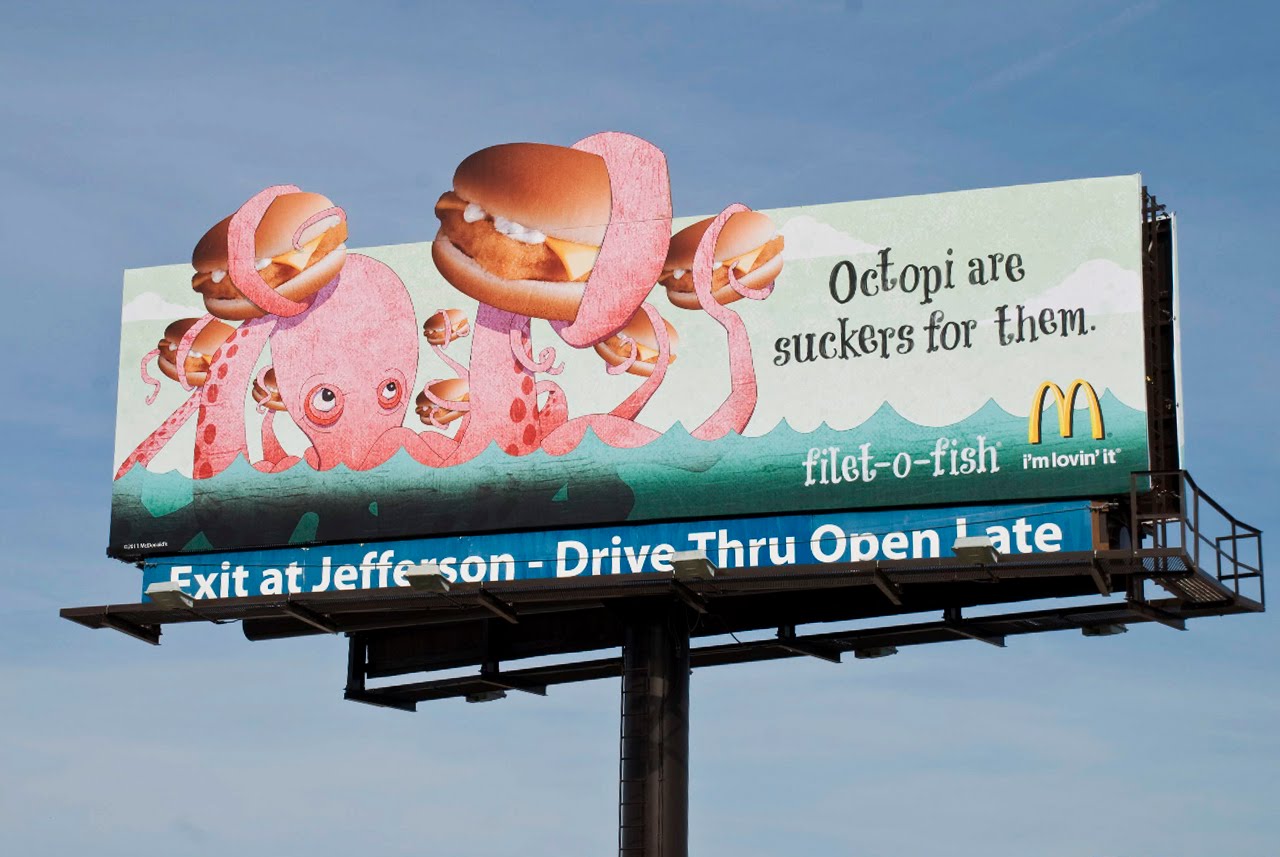 Tales From the Sea... New Advertising Illustration Work For McDonalds ...