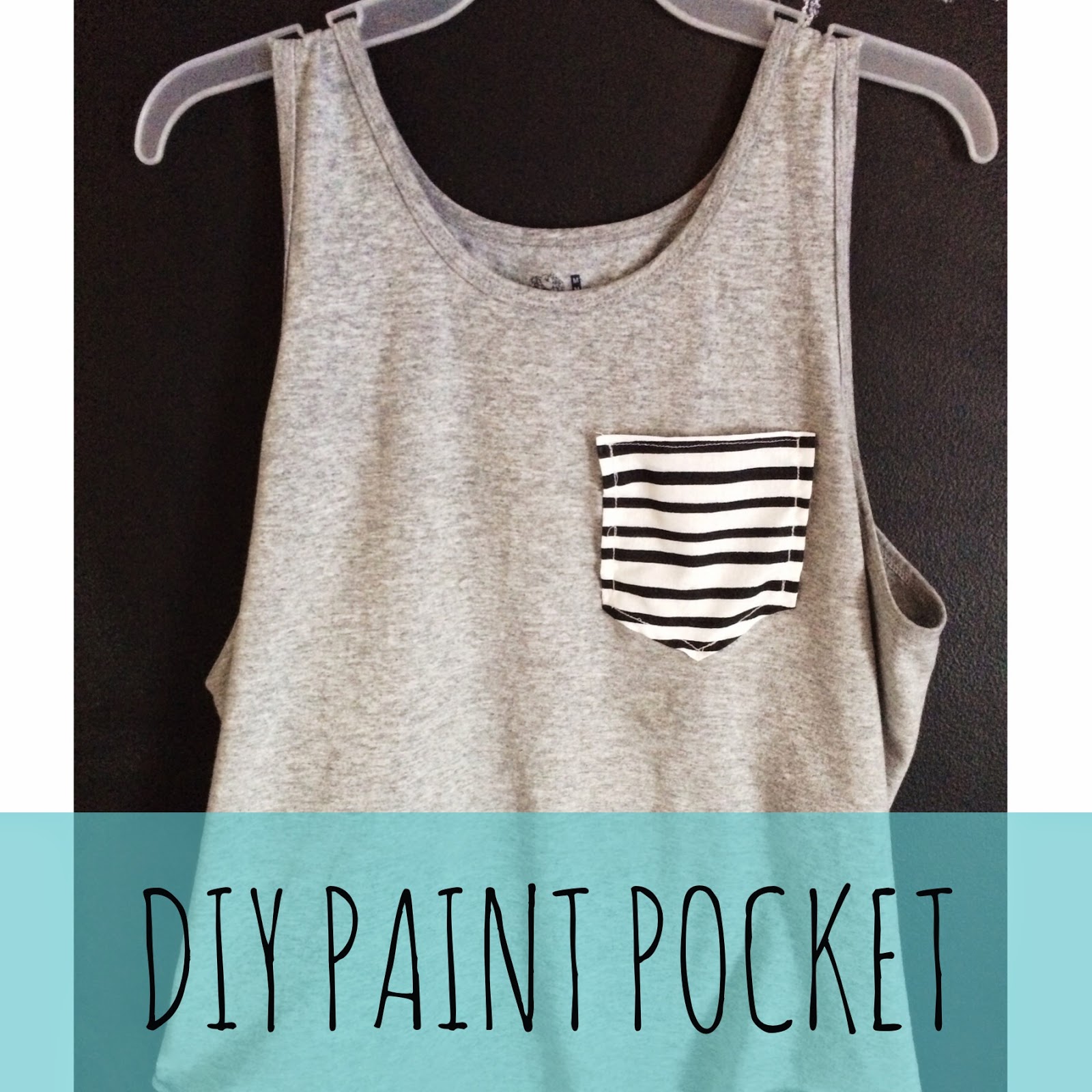 The Fantesstic Life: Pocket Full of Sunshine: DIY Paint Pocket