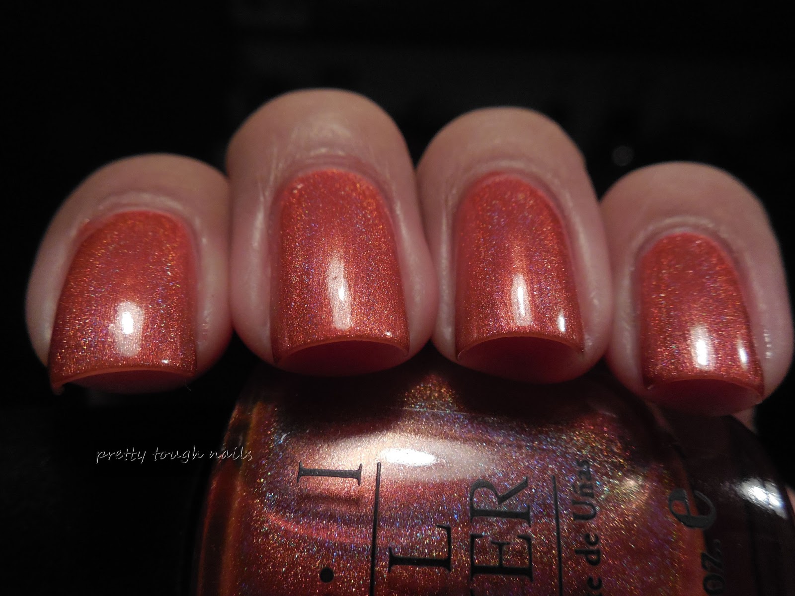 ::pretty::tough::nails::: OPI Coral Reef Swatch and Review