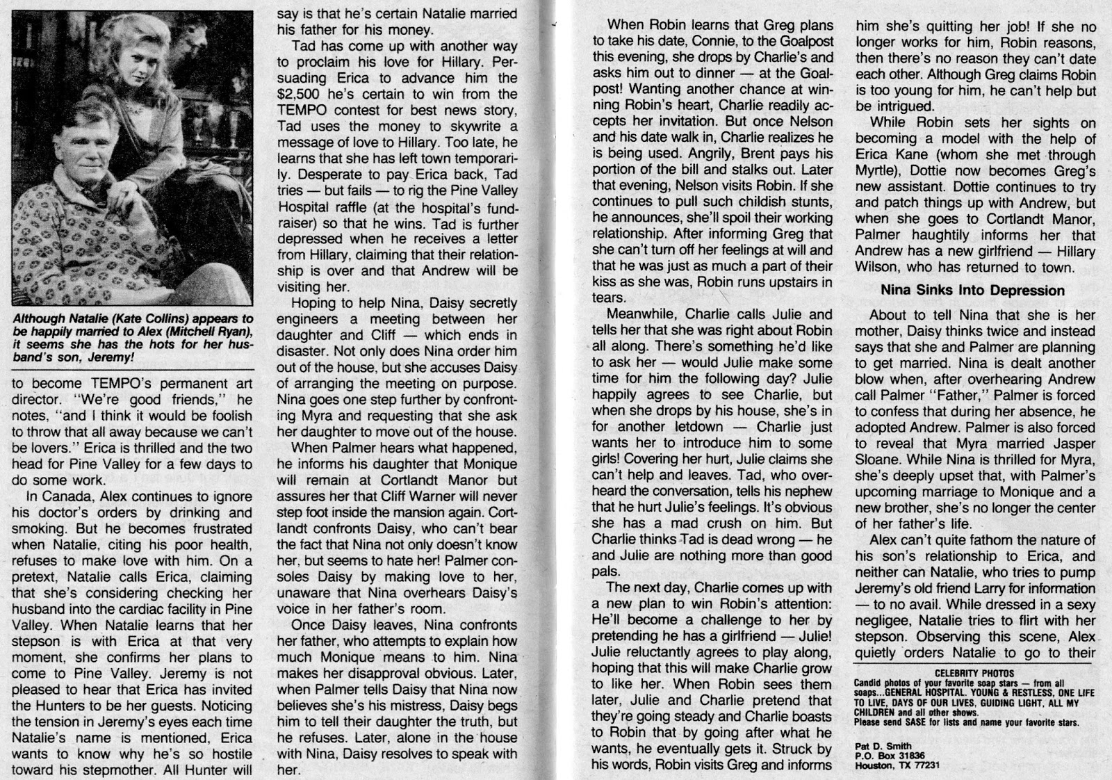 All My Children: Recap-December 3, 1985 (SOD)