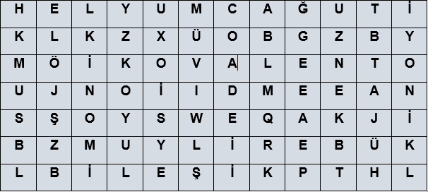 Element ve Bileşikler: Bulmacalar