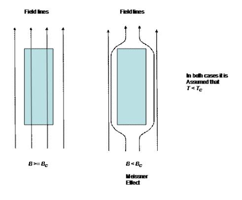 High Temperature superconductivity: The Meissner Effect