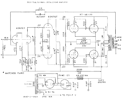 Amplificadores de audio valvulares: Circuito amplificador valvular en ...