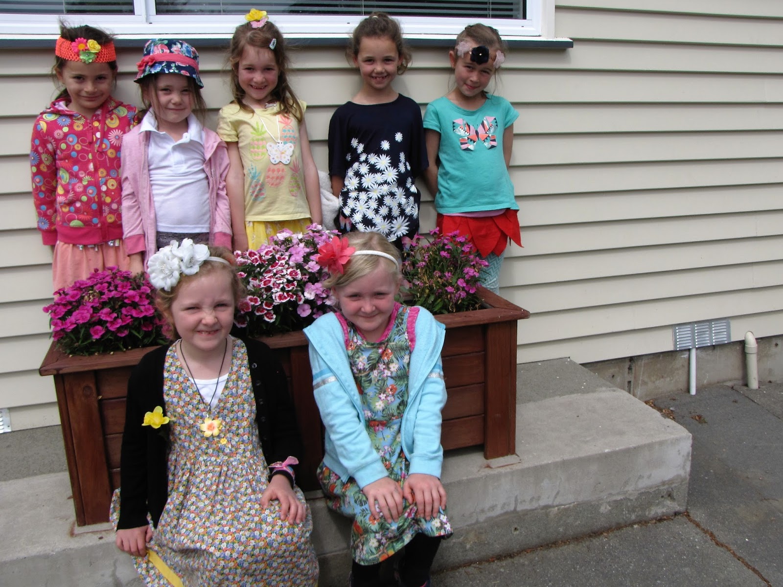 Room 1: Mufti Day - Theme of "Gardens"