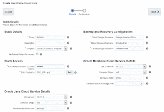 Oracle Cloud Solutions News: Cloud Stack Manager Console
