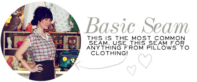 How to Sew a Basic Seam - Oh You Crafty Gal