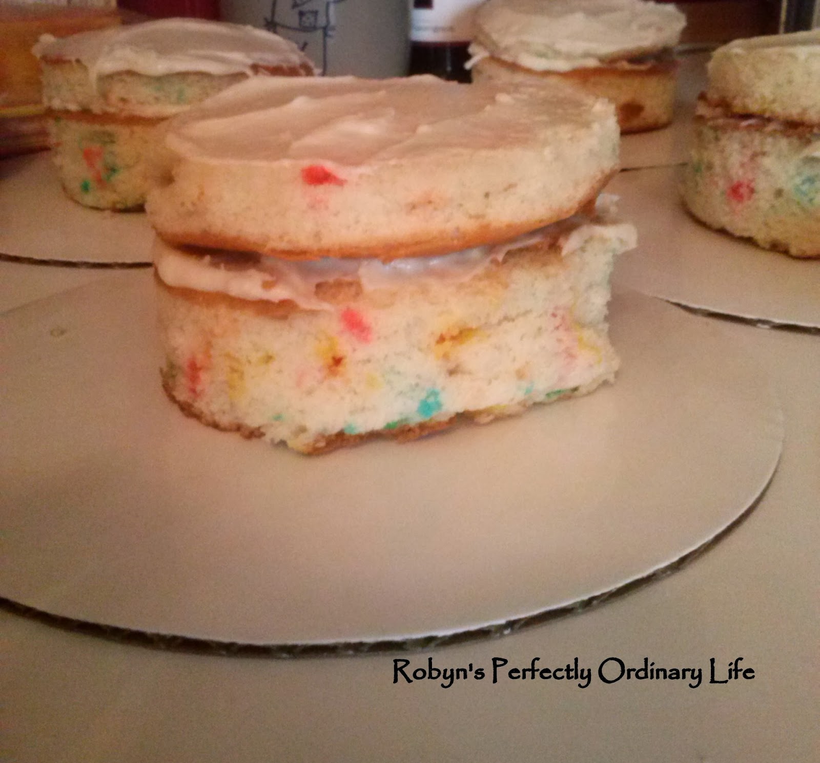 Robyn's Perfectly Ordinary Life: Cake Decorating Birthday Party