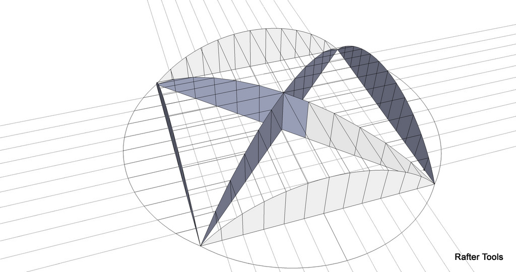 Roof Framing Geometry: Segmental Arches - Gothic Arches - Lofting ...