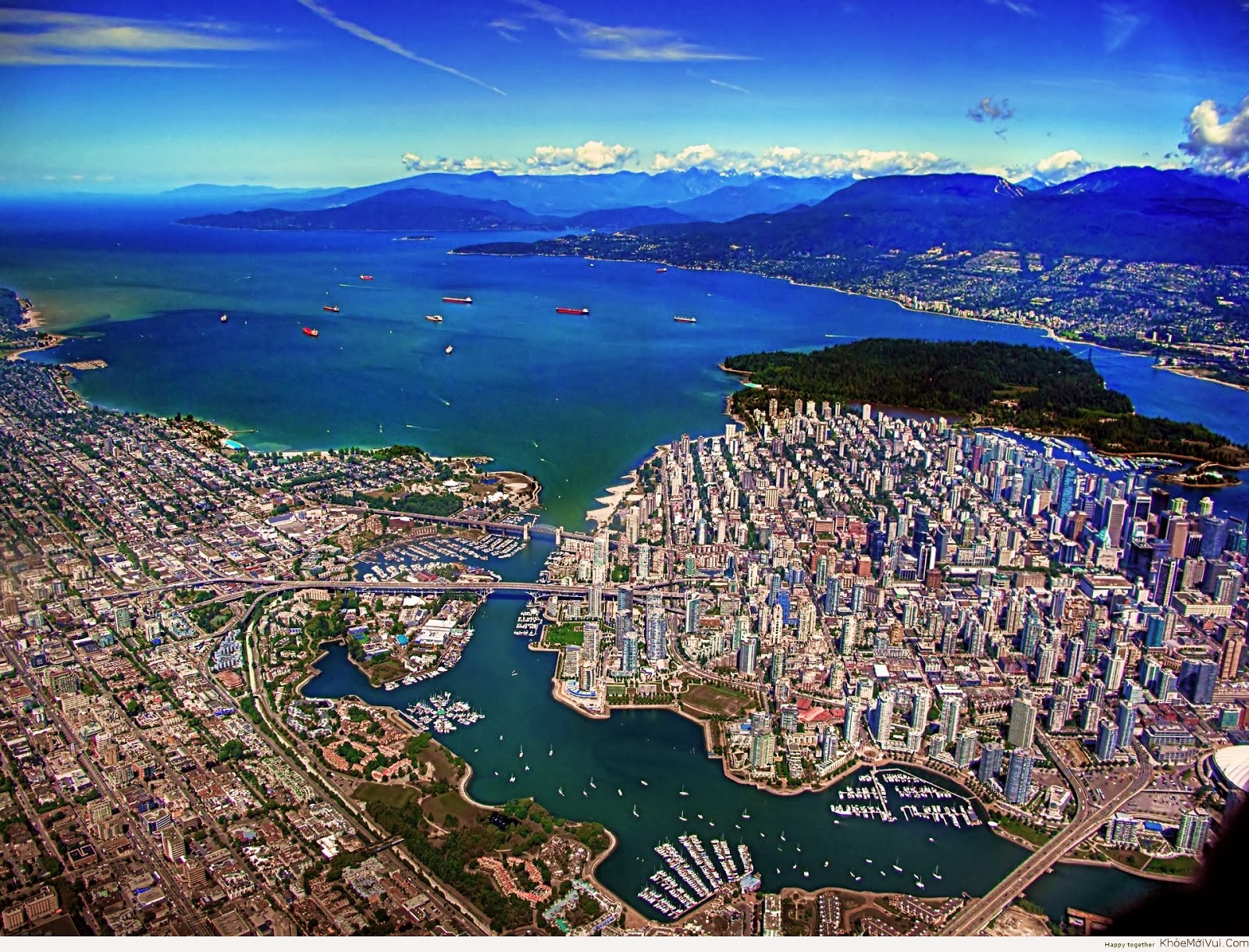 Vancouver, Canada from above | Earth Pics and Travelling