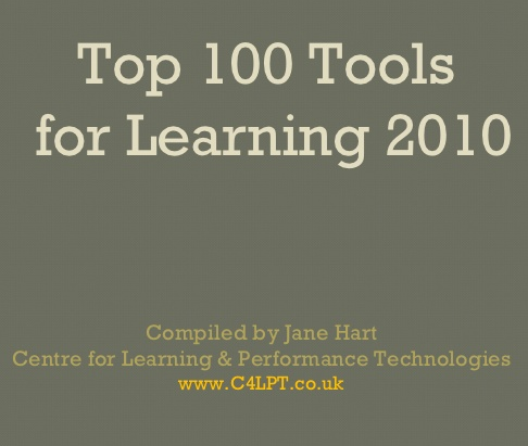 Τα 100 καλύτερα εκπαιδευτικά εργαλεία για το 2010 [Παρουσίαση]
