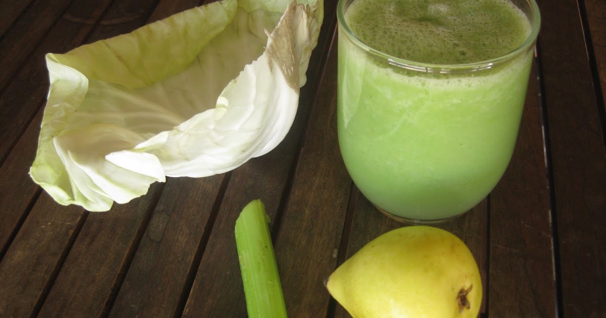 SOY LO QUE COMO: BATIDO DE PERA, COL Y APIO