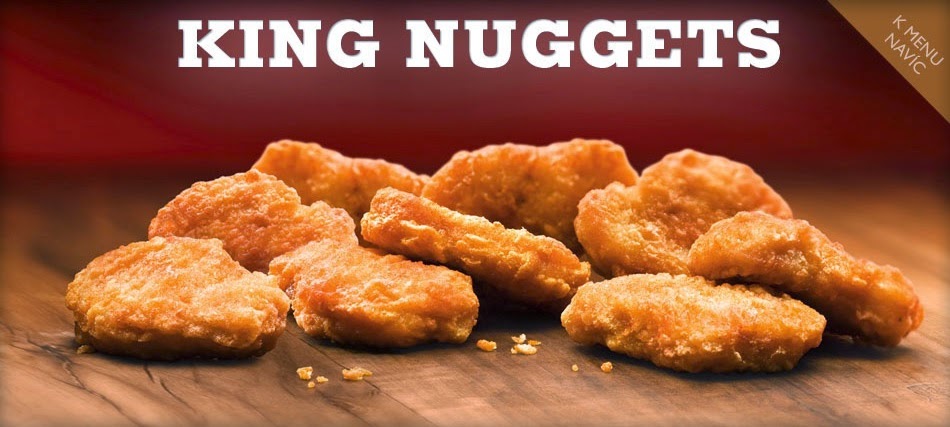 kavoniho žrádlo: King Nuggets, Chicken Nugget Burger, Rodeo Burger ...