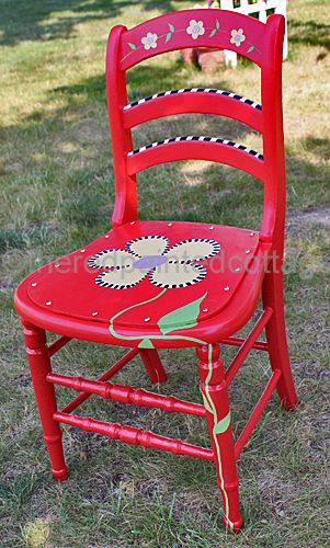 A Free Printable Pattern For A Celebration Of My Whimsical Chair - The ...