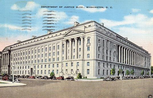 Kentucky Travels: Department of Justice Building, Washington, DC