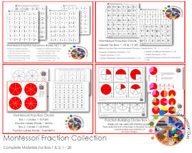 "Making Montessori Ours": Montessori Fractions - Review, Addition & NEW ...
